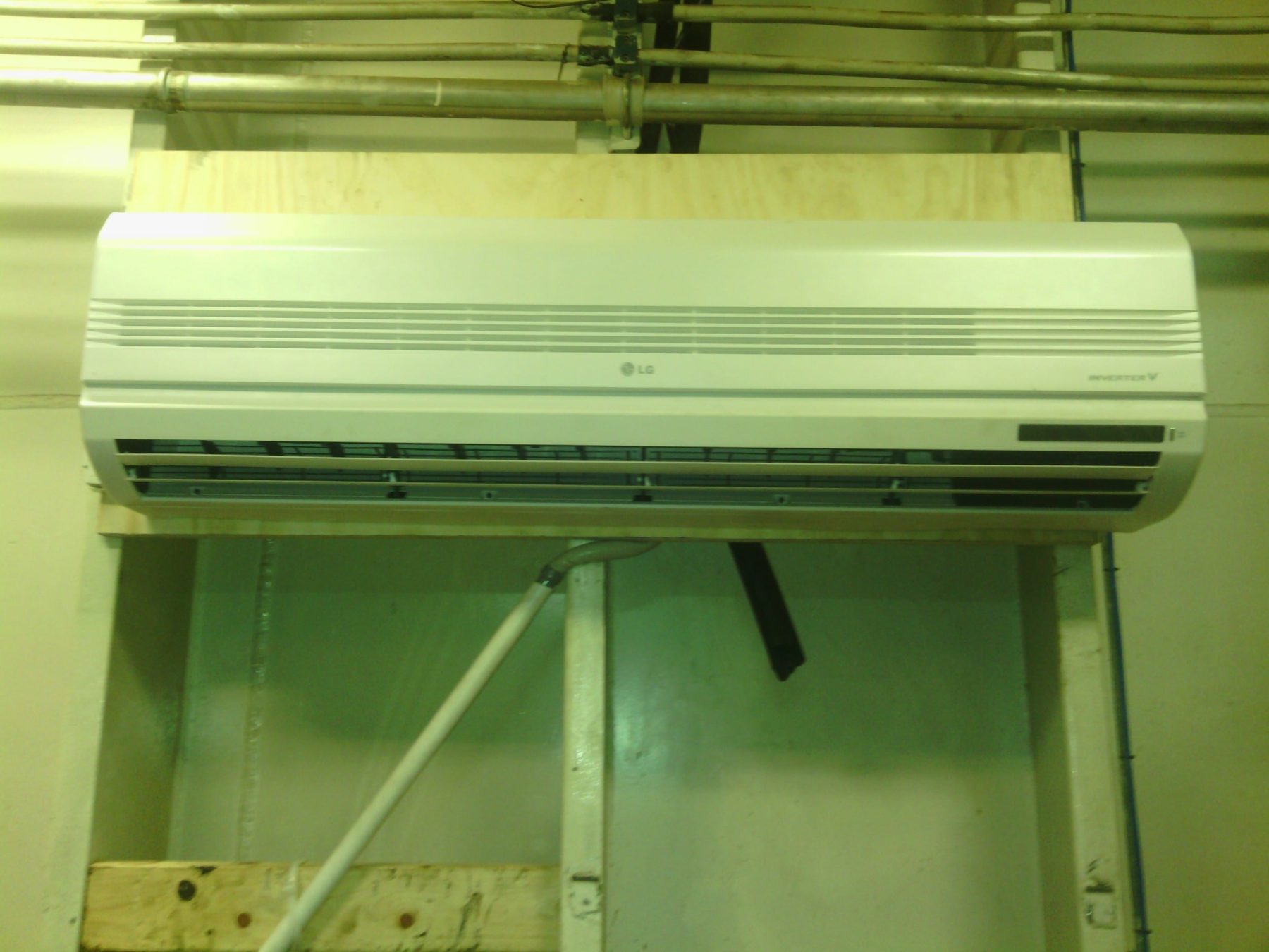 Minisplit AC installed for Boat in Galveston | Mission Air Conditioning ...