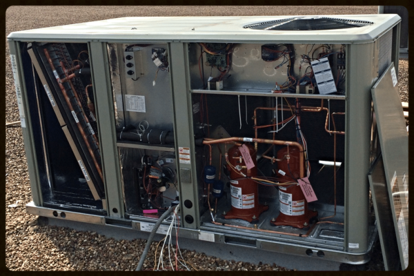 10 Ton Trane Package HVAC System On Retail Store | Mission Air ...
