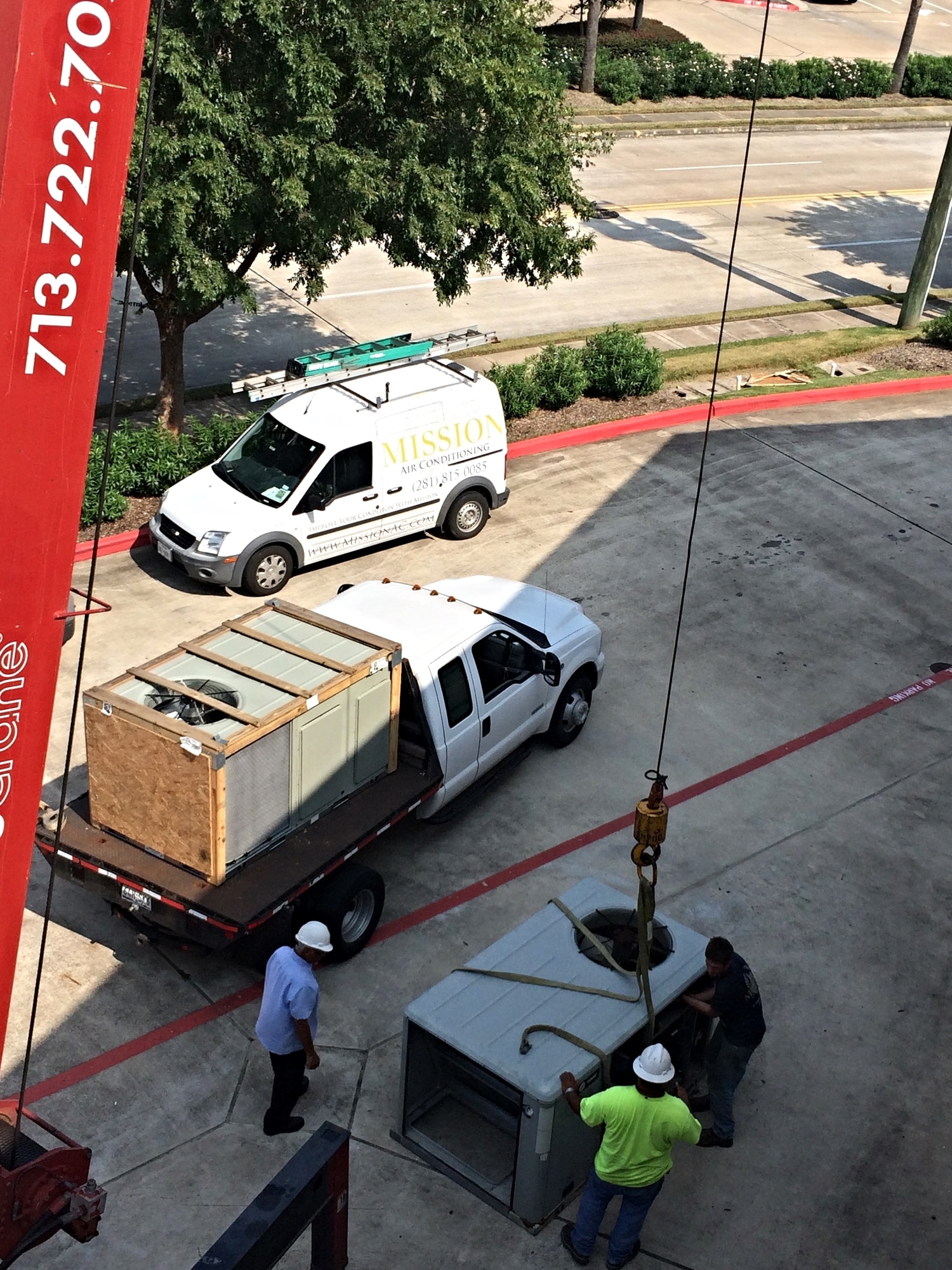 10 Ton Trane Package HVAC System On Retail Store | Mission Air ...