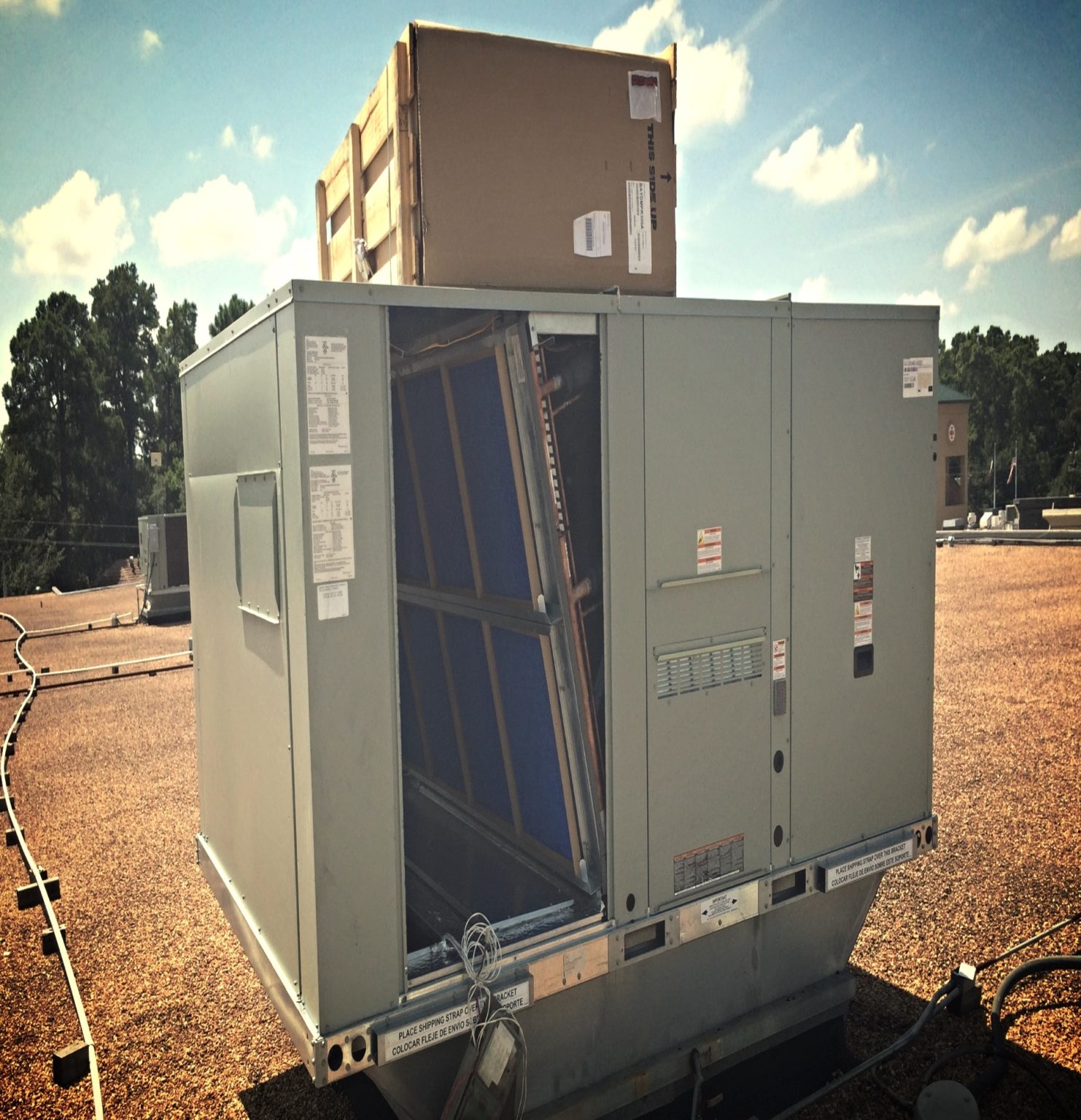 Trane 25 Ton Package Unit | Mission Air Conditioning & Plumbing